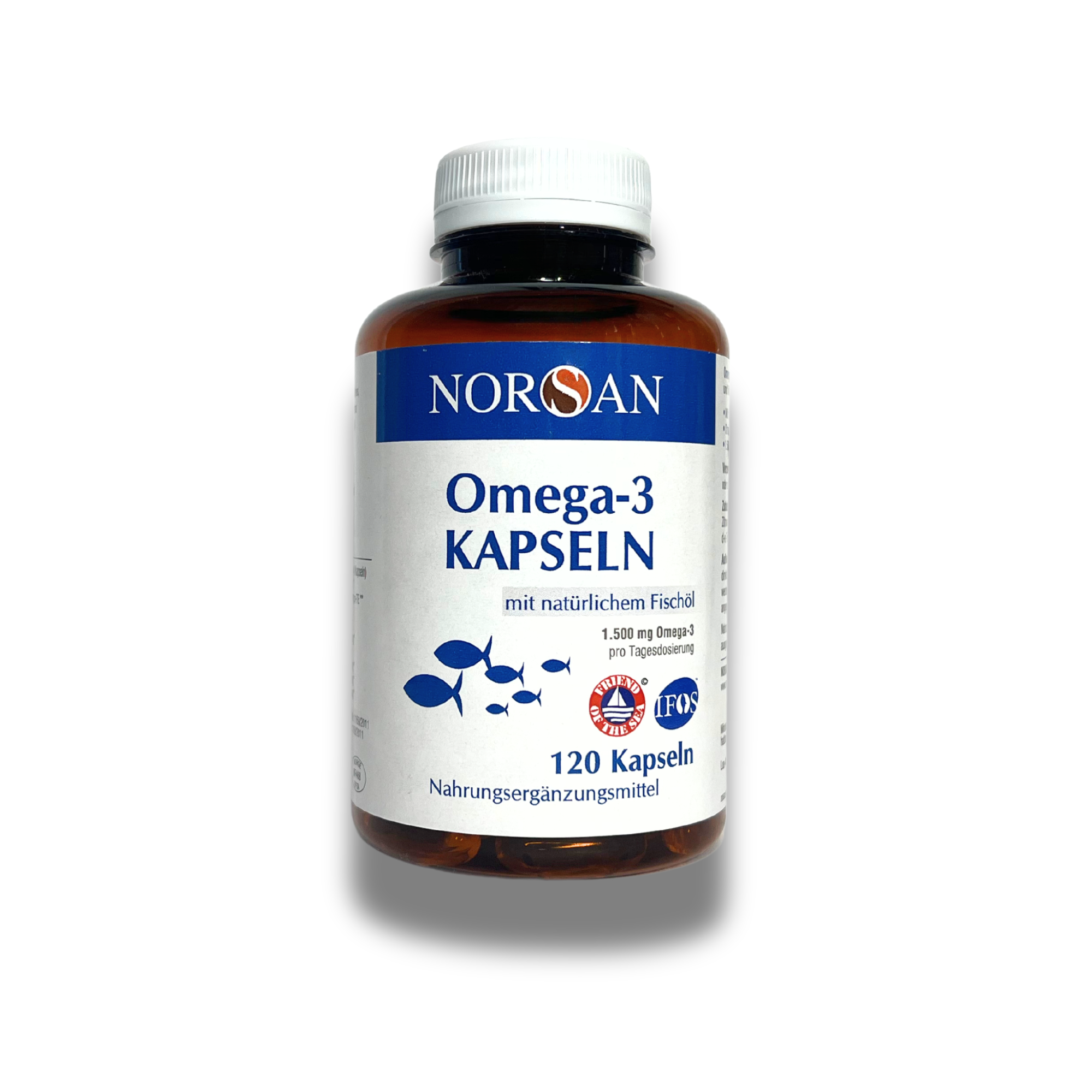 NORSAN Omega-3 Fischöl – Hochdosiert mit EPA & DHA – DNATURAL